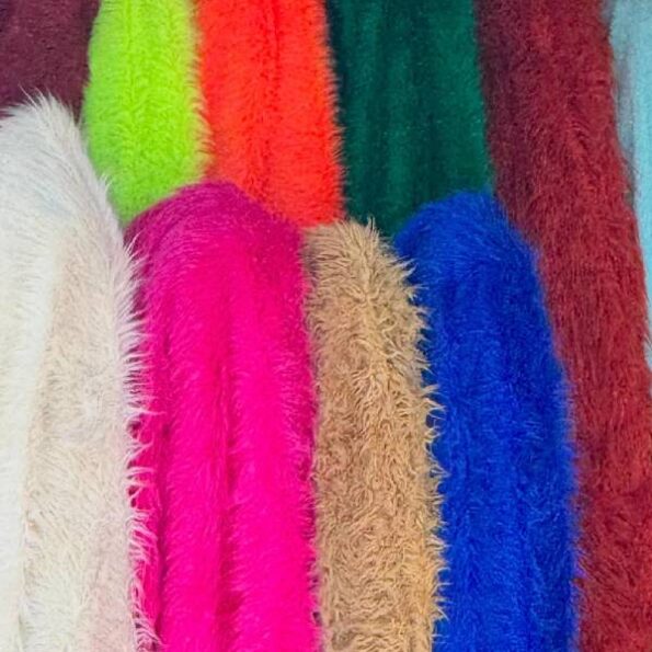 Faux Fur Shaggy Fabric by the Yard